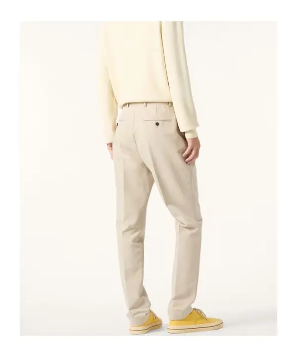 Loro Piana Pleated Cuffed Trousers