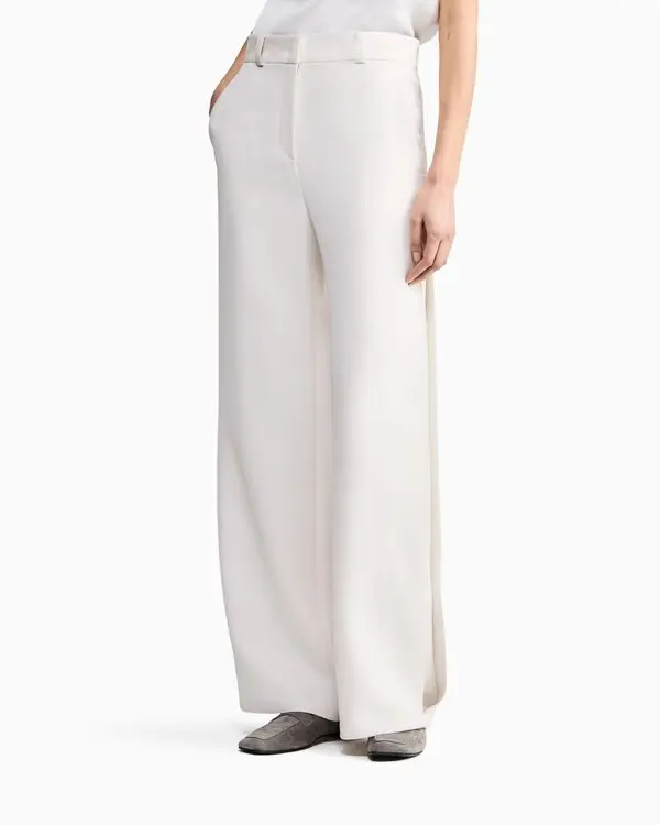 Giorgio Armani Wide-leg Palazzo Pants