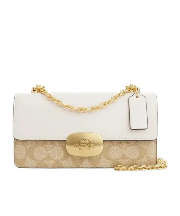 COACH Logo Letter Shoulder Bag