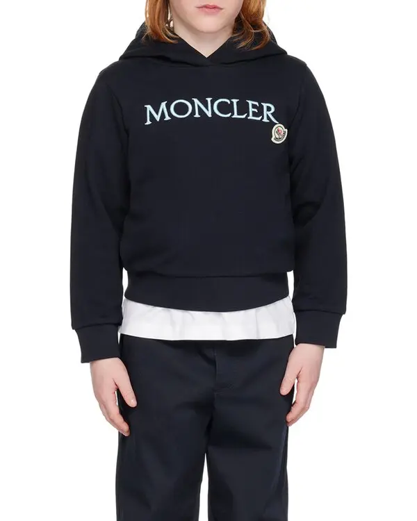 Moncler Embroidered Logo Hoodie