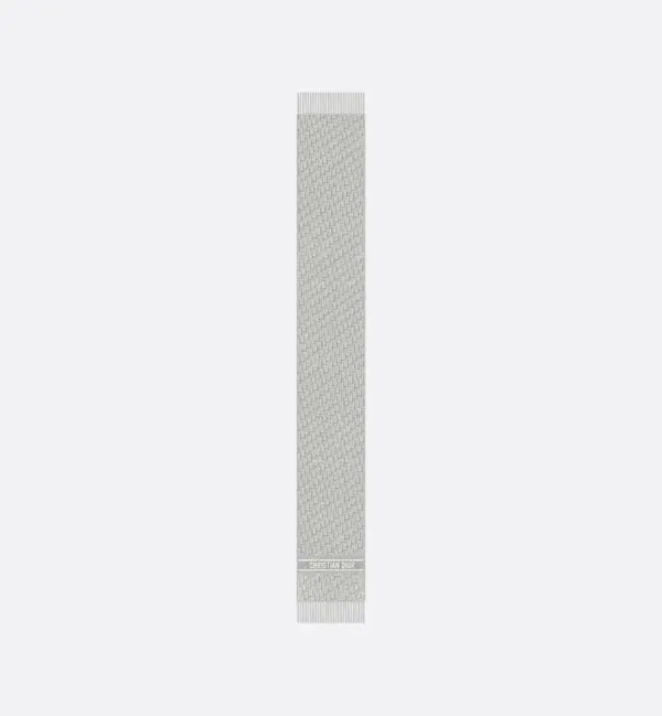 Dior Oblique Natte Scarf
