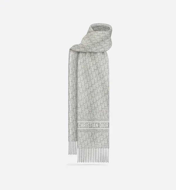 Dior Oblique Natte Scarf