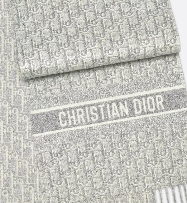 Dior Oblique Natte Scarf