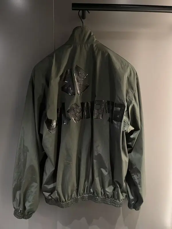 Balenciaga Tape Logo High-neck Jacket