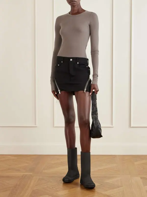 Rick Owens Leather Boots