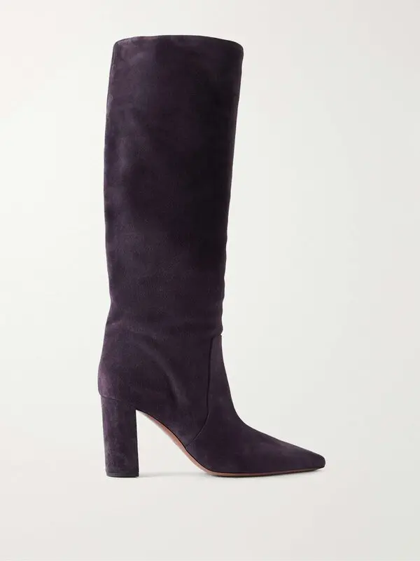 Paris Texas Anja 85 Suede Knee Boots