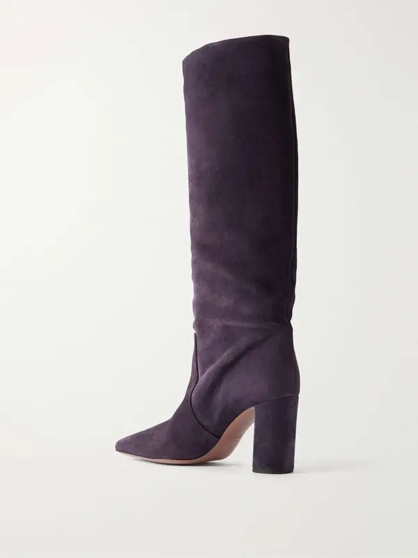 Paris Texas Anja 85 Suede Knee Boots