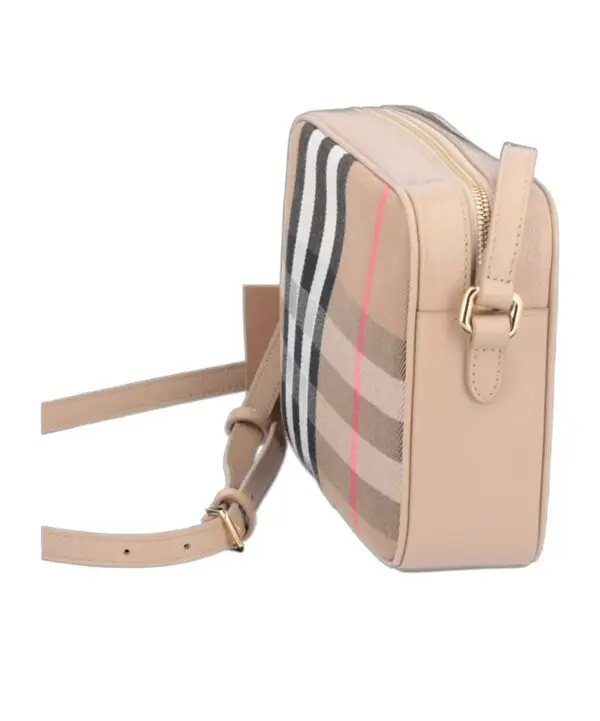 Burberry Plaid Camera Shoulder Bag