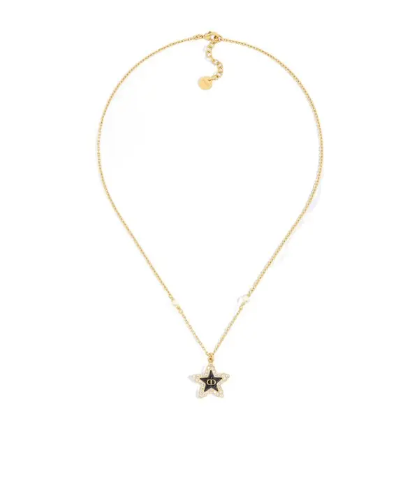Dior Petit Cd Lucky Baroque Necklace With Star Pendant