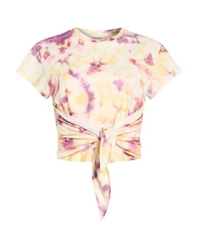 MARANT ETOILE T-shirt Pastel Size Cotton - Yellow