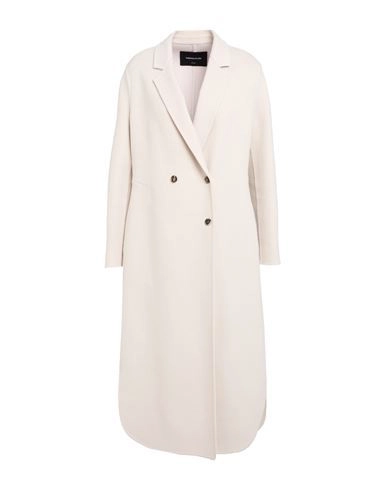 Fabiana Filippi Double-breasted Virgin Wool And Cashmere Coat - Beige