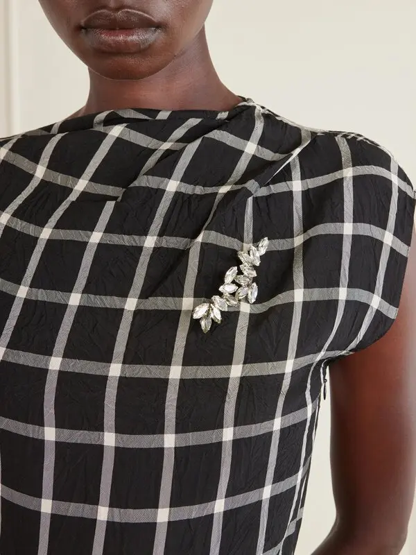Erdem Crystal Brooch
