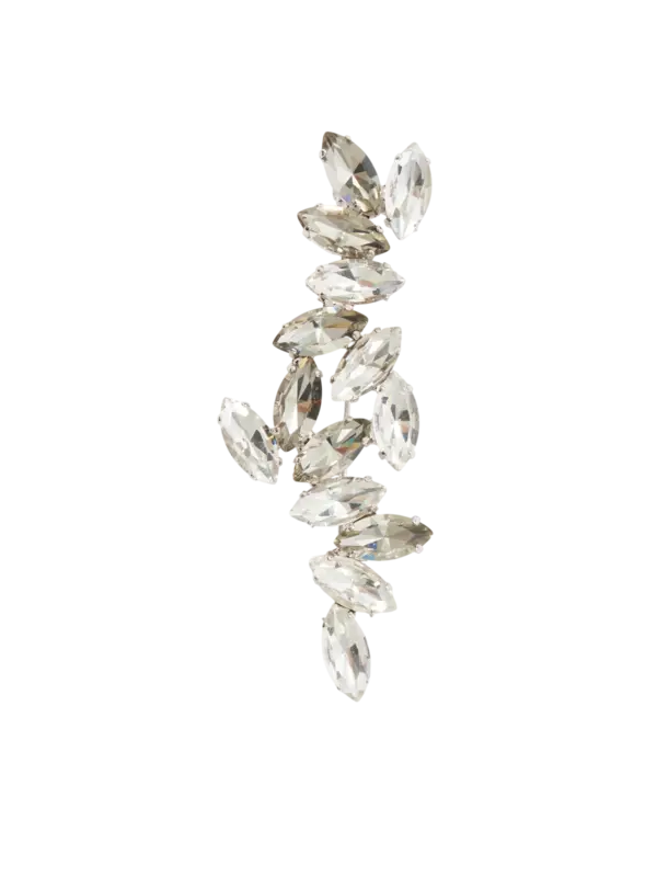 Erdem Crystal Brooch - Silver