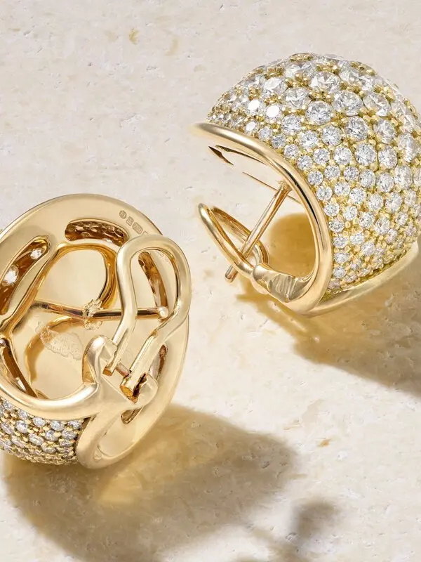 Fernando Jorge Fluid 18-karat Diamond Earrings
