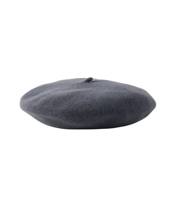 MAISON MARGIELA Felted Wool Beret - Gray
