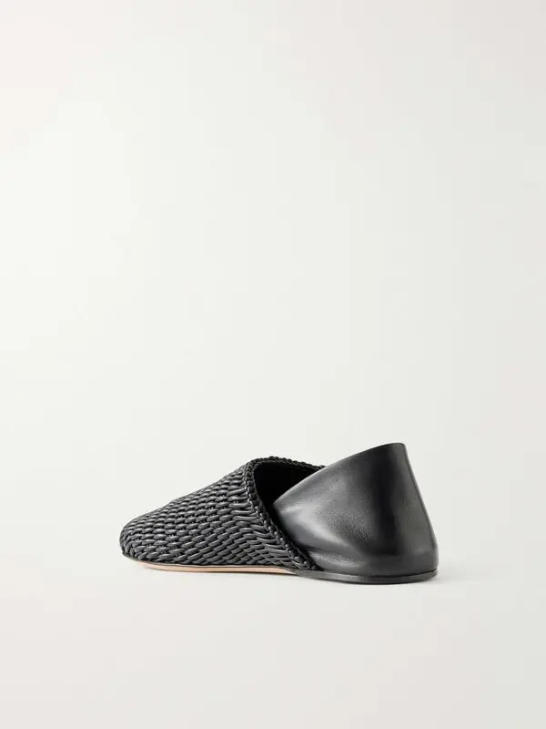 JW Anderson Woven Leather Mules