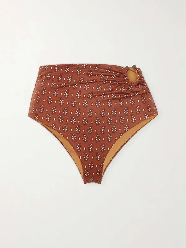 Johanna Ortiz Taita Printed Recycled Bikini Briefs