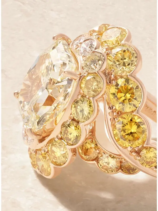 DAVID MORRIS Maelstrom 18-karat Diamond Ring