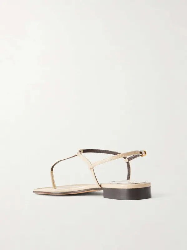 EMME PARSONS Cecilia Patent-leather Sandals