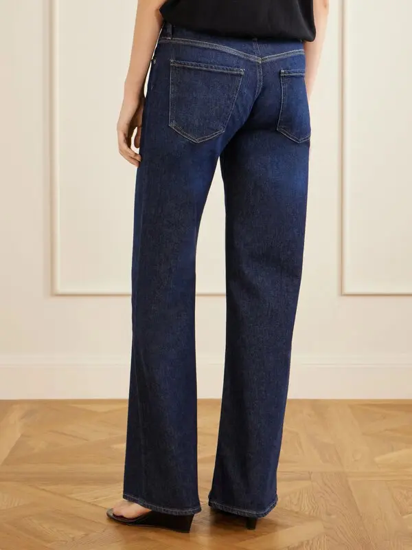 Citizens Of Humanity Nora Mid-rise Wide-leg Jeans - Blue