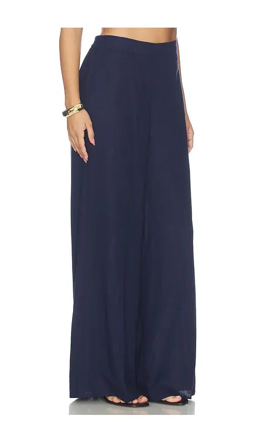 Generation Love Kelela Linen Pants In Navy