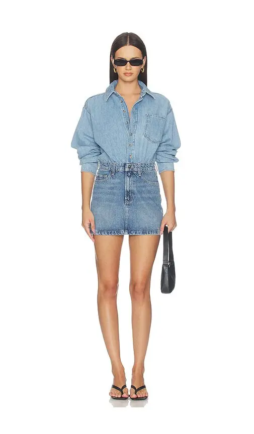 FAVORITE DAUGHTER The Layla Denim Dress - Milos