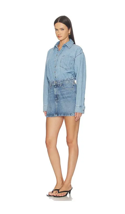 FAVORITE DAUGHTER The Layla Dress In Blue
