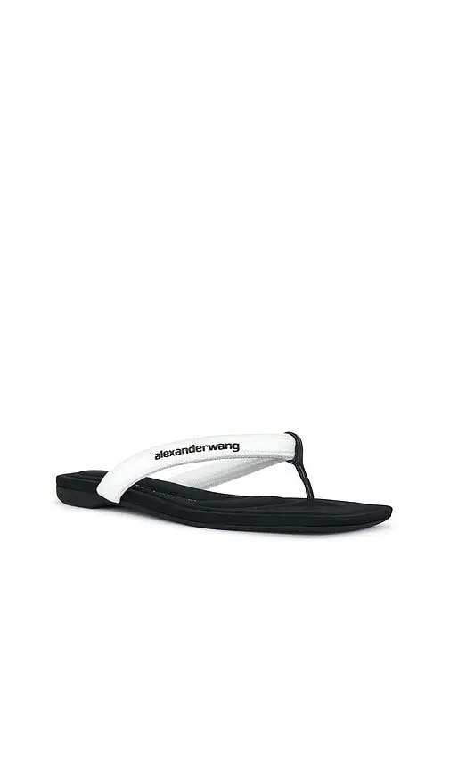 Alexander Wang Jenna Tubular Flat Thong Sandal