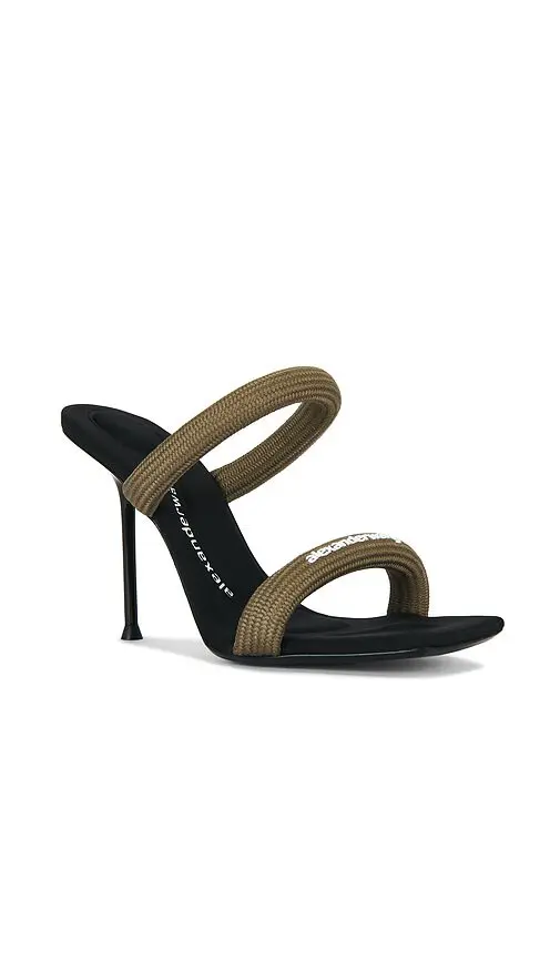 Alexander Wang Julie Tubular Webbing Sandal - Burnt Sage