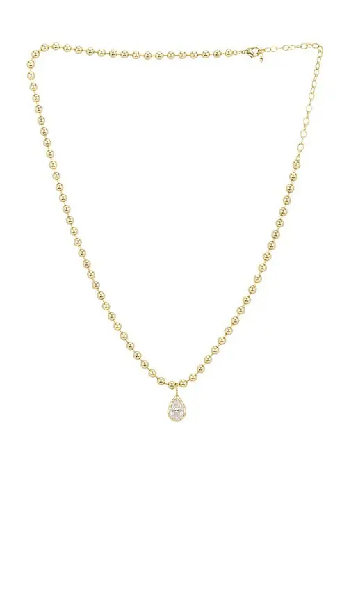 Lili Claspe Cleo Necklace In Metallic - Gold