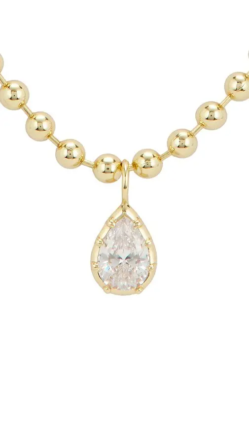 Lili Claspe Cleo Necklace In Metallic