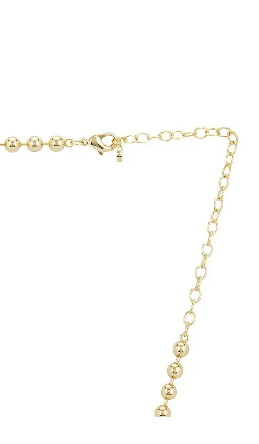 Lili Claspe Cleo Necklace In Metallic