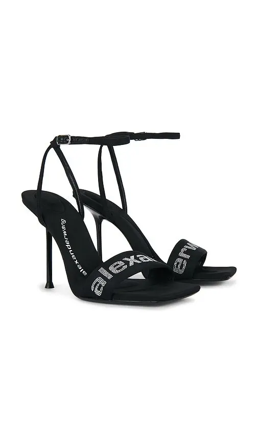 Alexander Wang Julie Billboard 105mm Sandal - Black