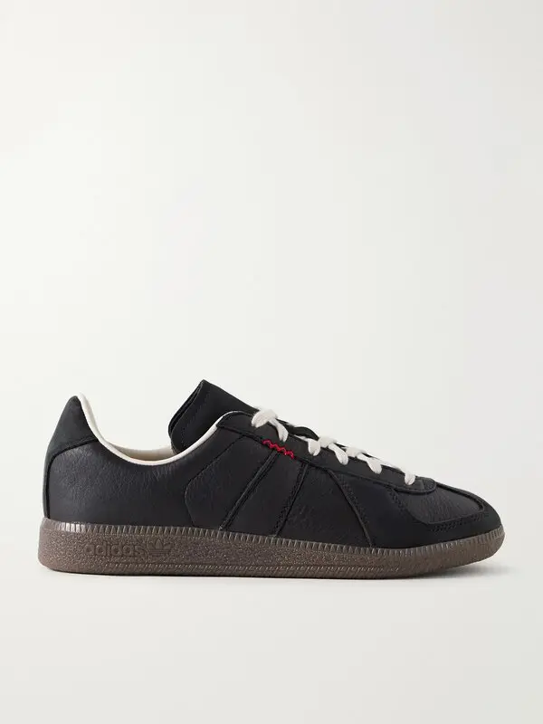 ADIDAS ORIGINALS Hartcopy Bw Army Leather Low Top Sneakers - Black