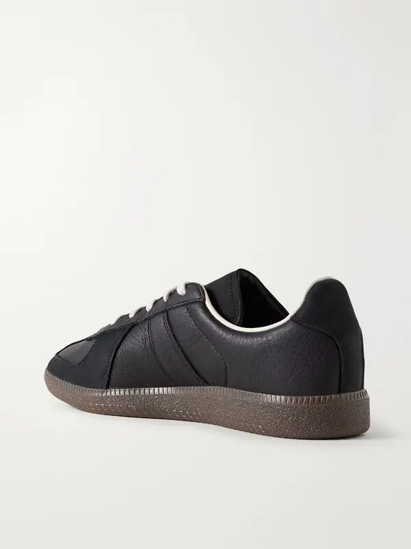 ADIDAS ORIGINALS Hartcopy Bw Army Leather Low Top Sneakers - Black