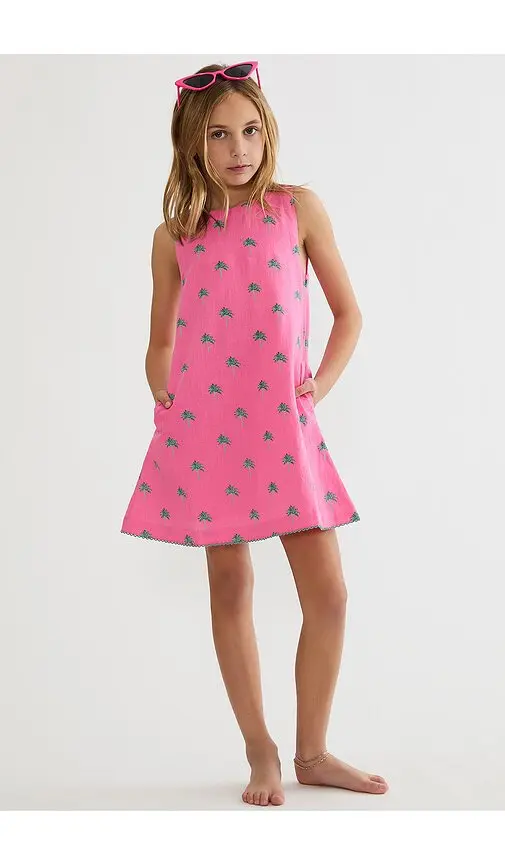 Beach Riot Little Caprina Dress In Pink
