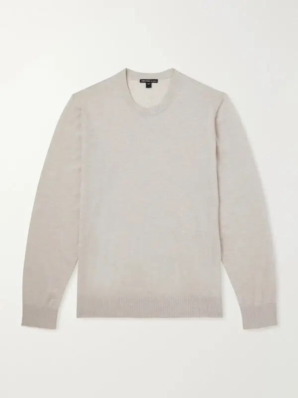 JAMES PERSE Cashmere Crew Neck Sweater