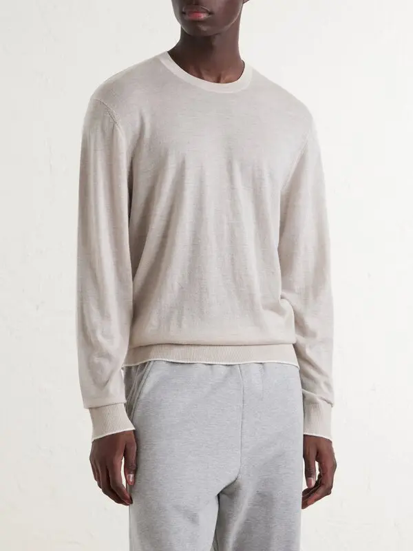 JAMES PERSE Cashmere Crew Neck Sweater
