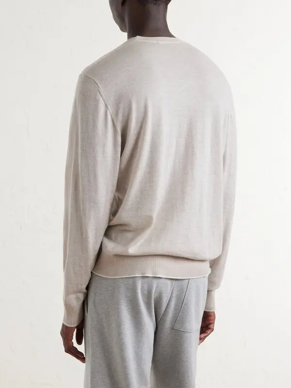 JAMES PERSE Cashmere Crew Neck Sweater