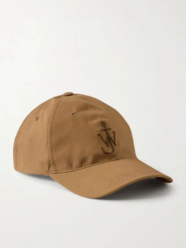 JW Anderson Logo-embroidered Baseball Cap - Neutrals