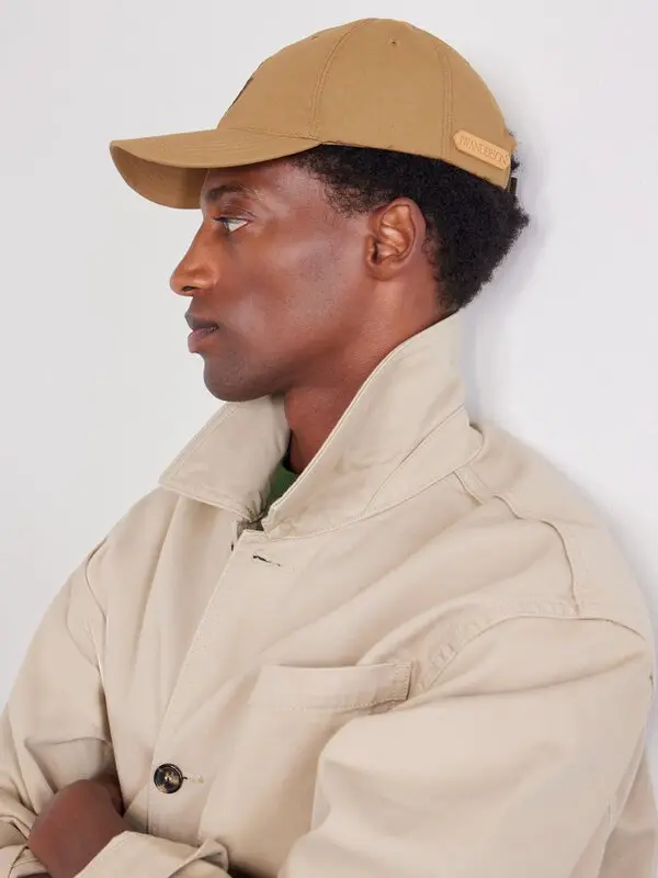 JW Anderson Logo-embroidered Baseball Cap - Neutrals