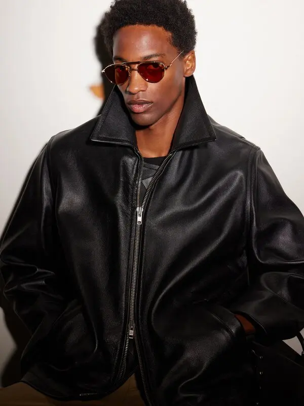 JACQUES MARIE MAGE Flynn Aviator Sunglasses