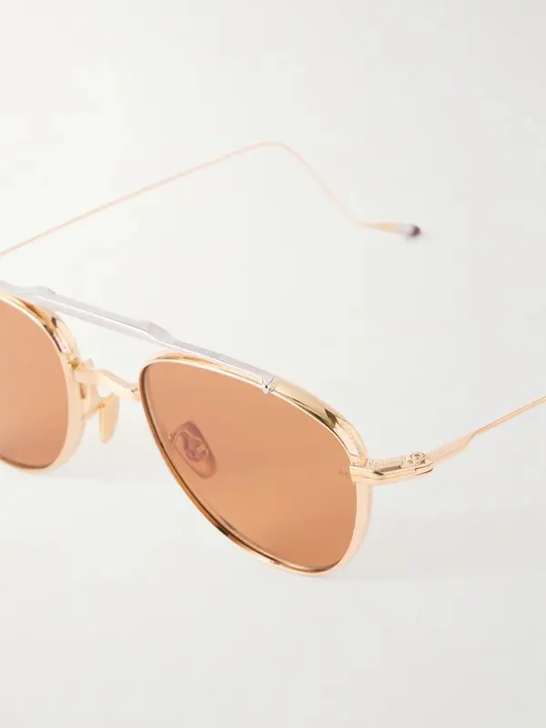 JACQUES MARIE MAGE Flynn Aviator Sunglasses