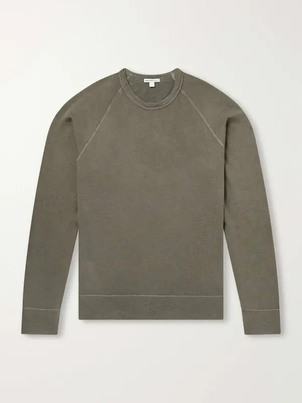 JAMES PERSE Cotton-jersey Sweatshirt