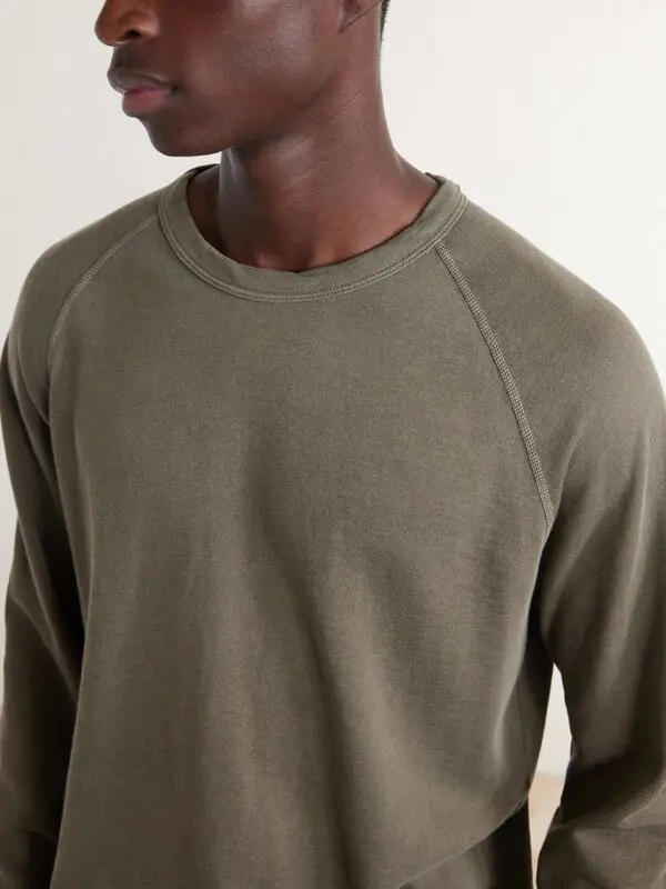 JAMES PERSE Cotton-jersey Sweatshirt