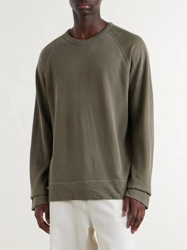 JAMES PERSE Cotton-jersey Sweatshirt