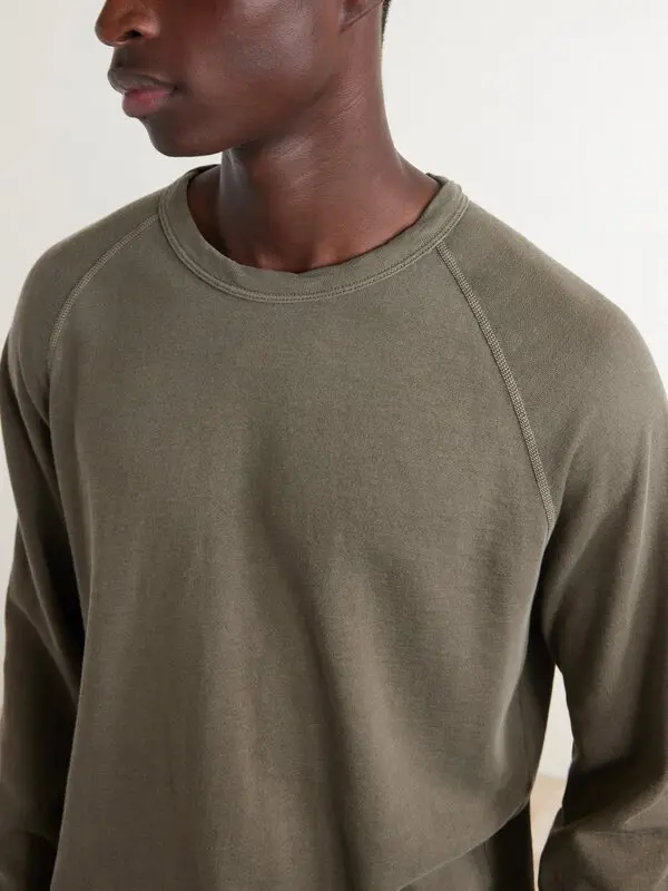 JAMES PERSE Cotton-jersey Sweatshirt