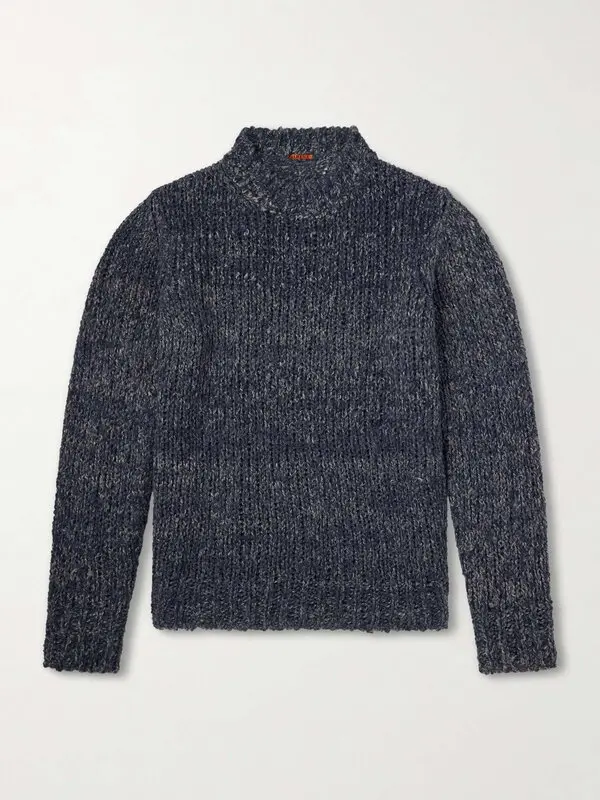 Barena Venezia Alpaca, Wool And Linen-blend Sweater