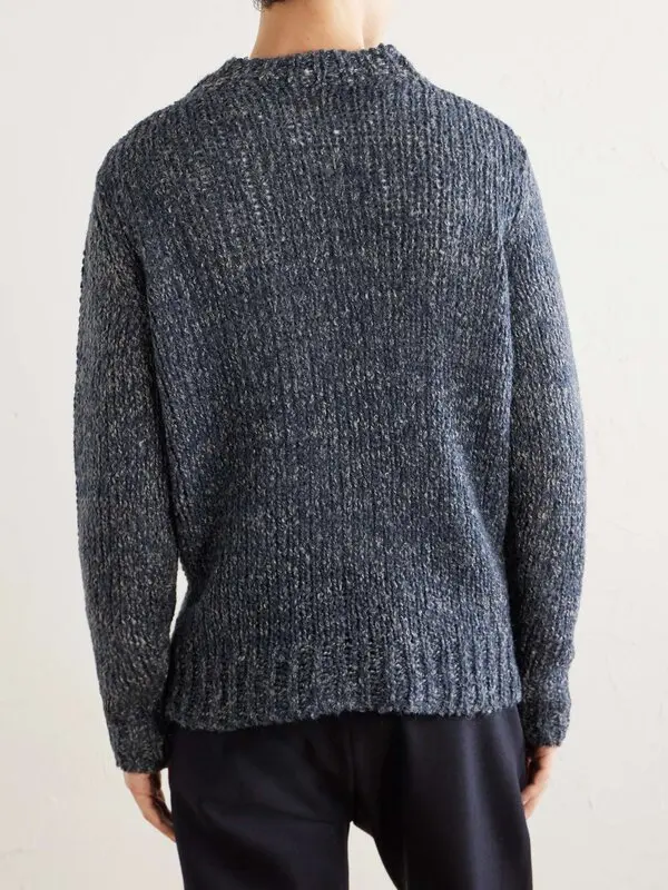 Barena Venezia Alpaca, Wool And Linen-blend Sweater