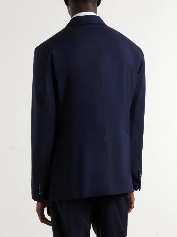 Barena Venezia Virgin Wool Suit Jacket - Blue